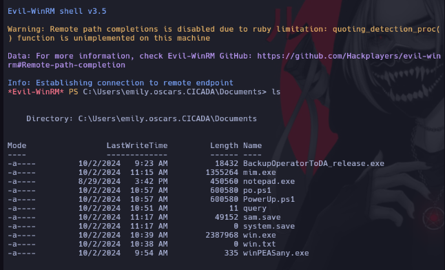 Writeup Cicada